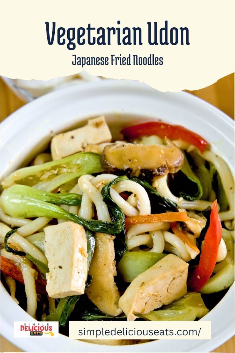 Vegetarian Udon Stir-fry | Easy Japanese Vegan Yaki Udon