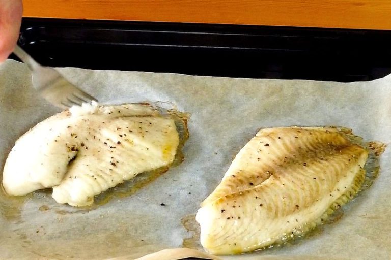 Chinese baked fish (with an amazing Asian fish sauce)