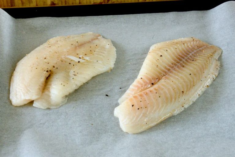 Chinese baked fish (with an amazing Asian fish sauce)